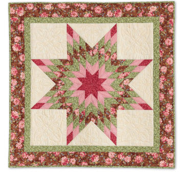 The Radiant Star Quilt by Eleanor Burns - Jenny's Sewing Studio